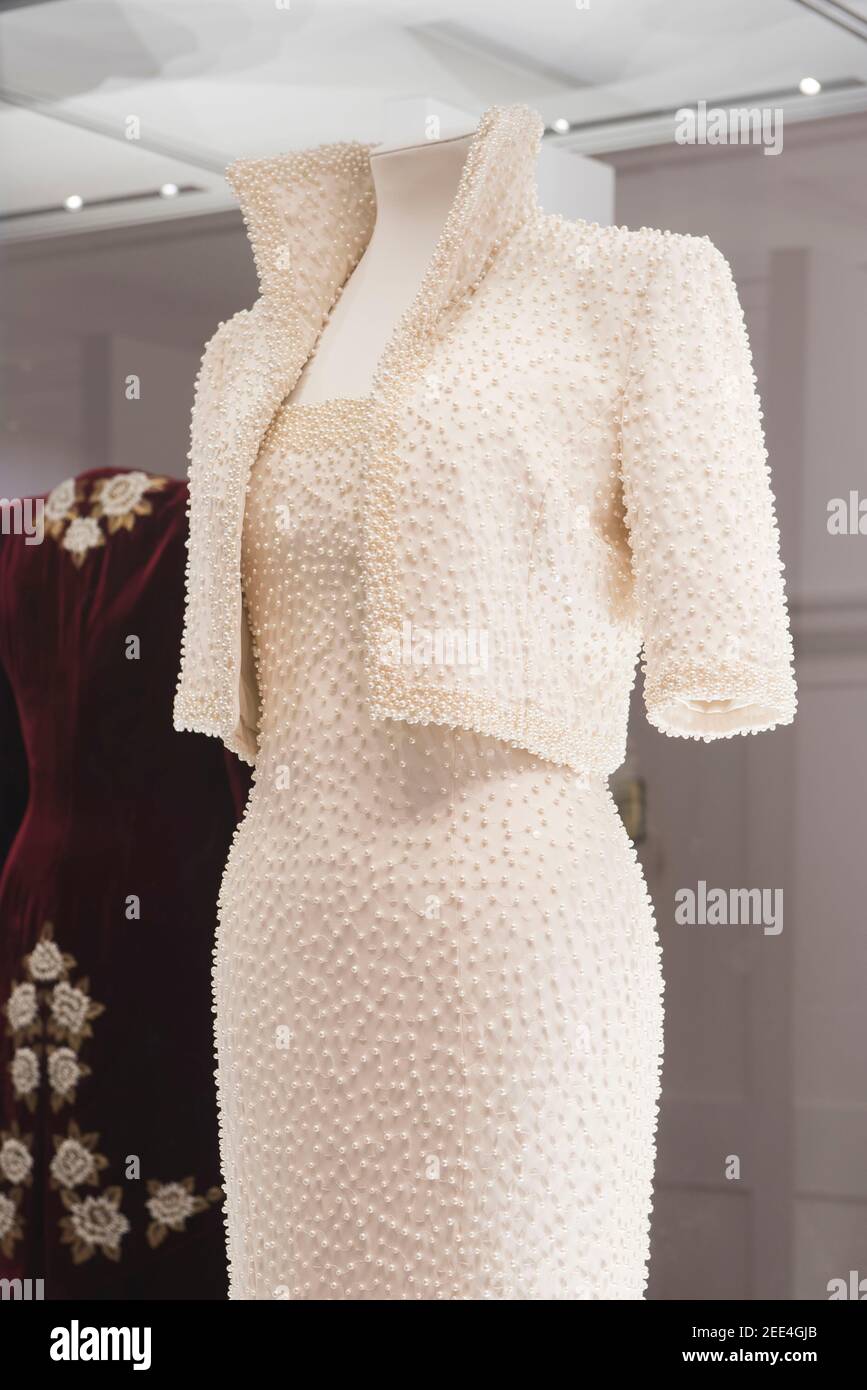 Designed By Fashion Designer Catherine Walker High Resolution Stock ...