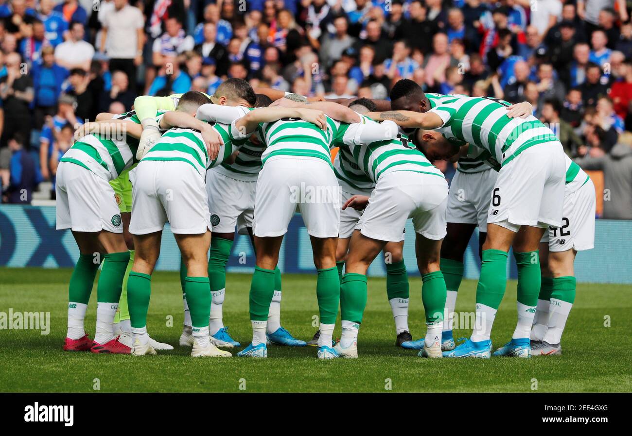 Celtic Glasgow Huddle High Resolution Stock Photography and Images - Alamy