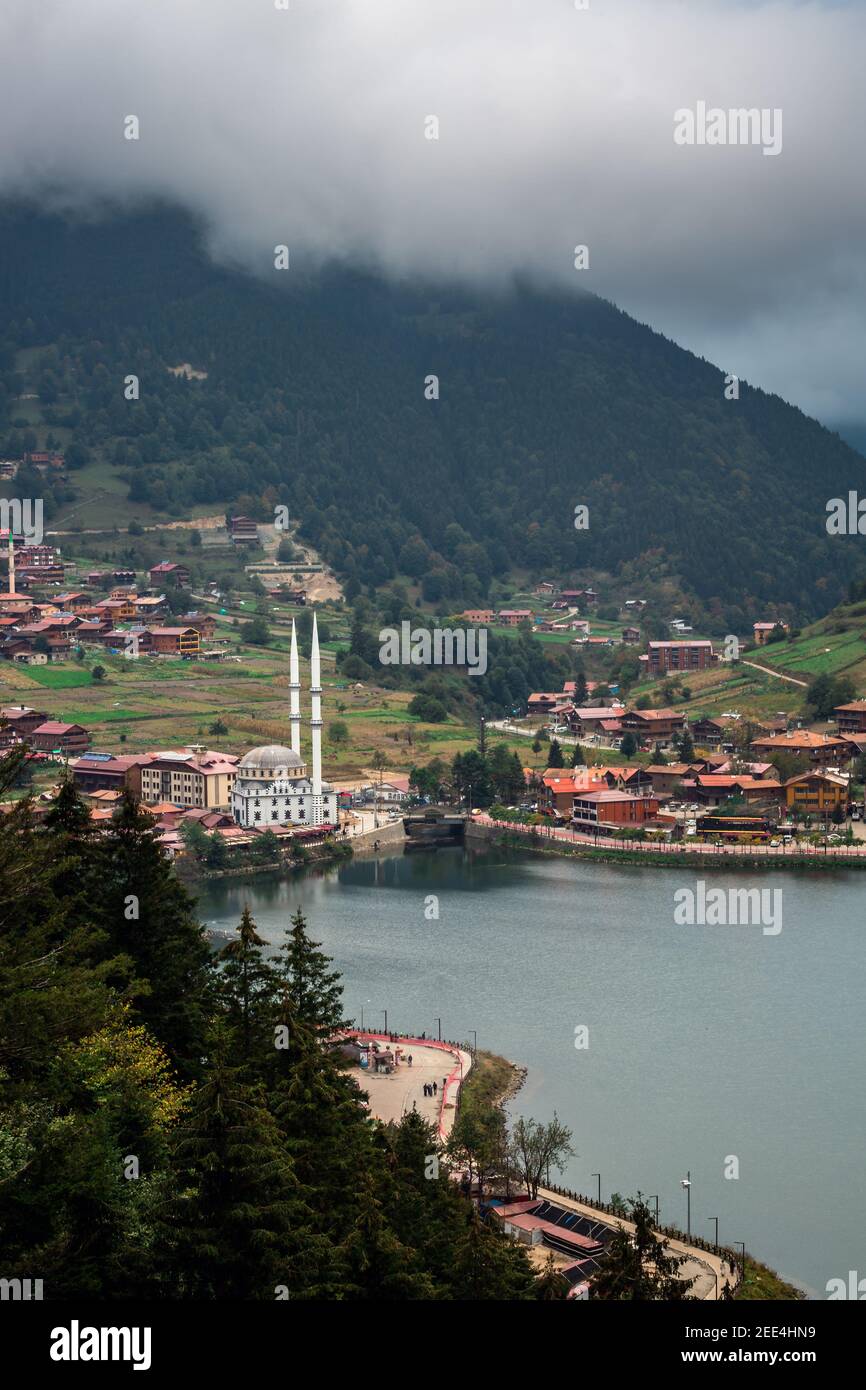 Uzungol mountain lake Stock Photo - Alamy