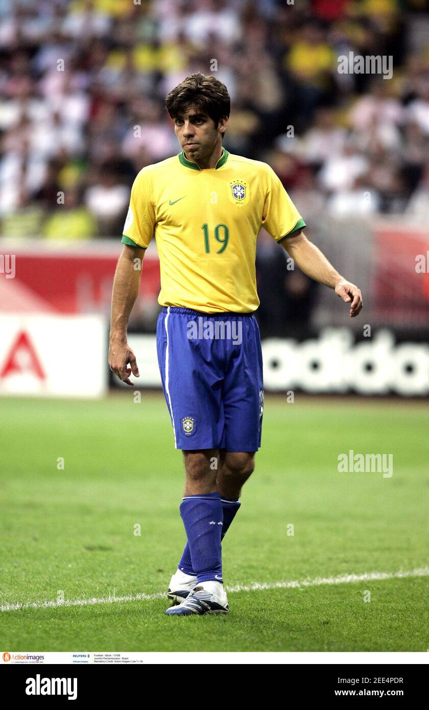 Sport football action juninho pernambucano juninho hi-res stock ...