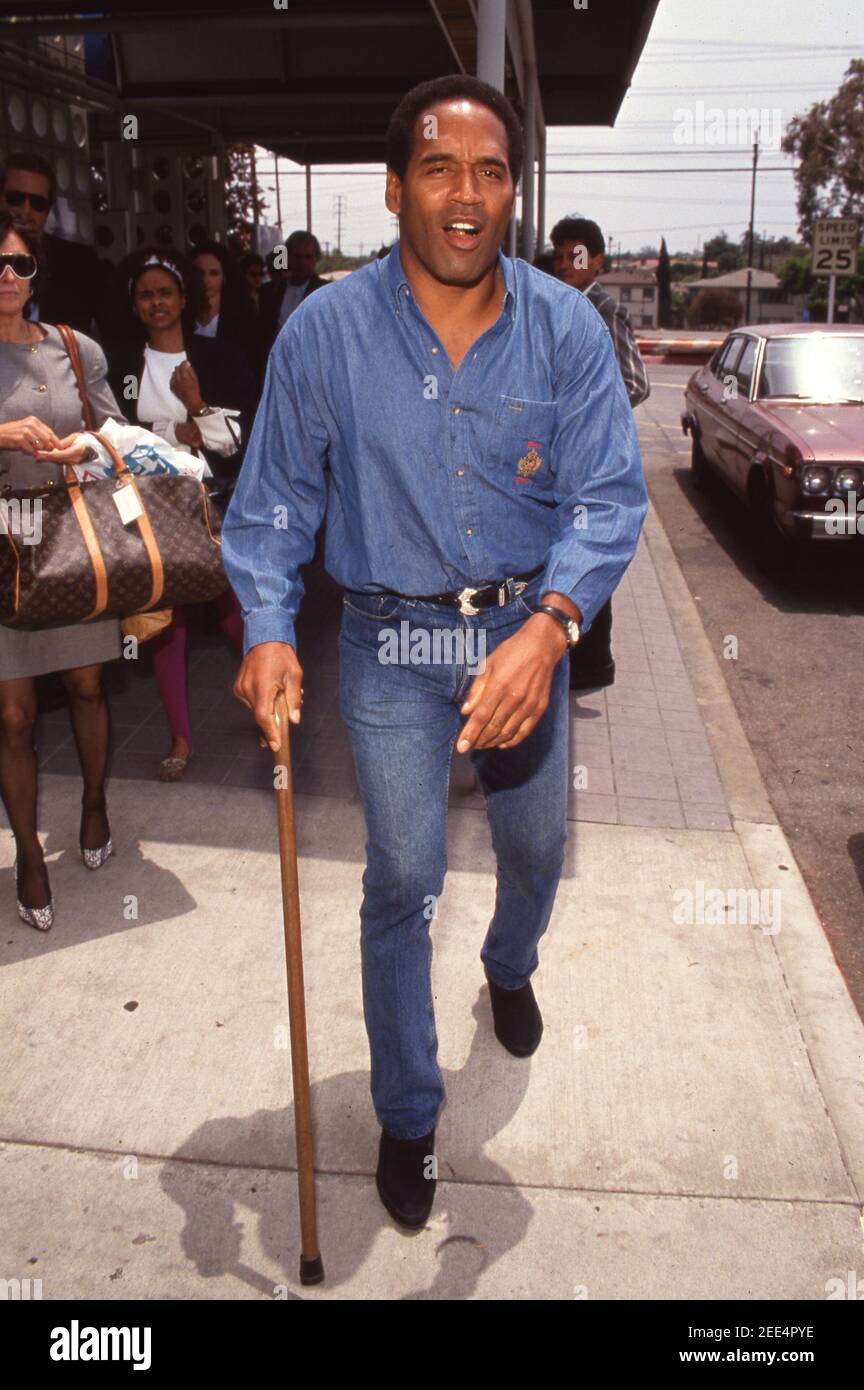O. J. Simpson. Credit: Ralph Dominguez/MediaPunch Stock Photo - Alamy