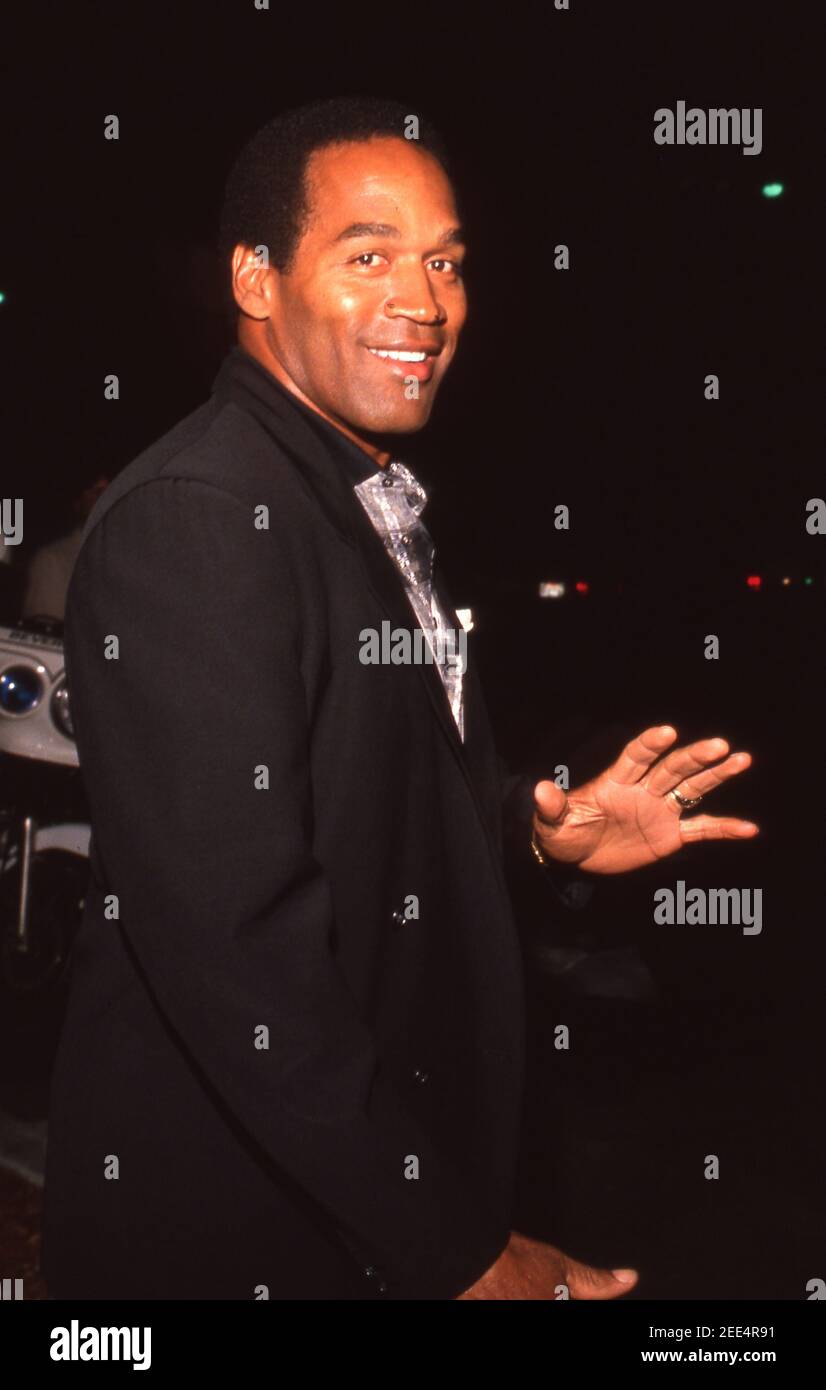 O. J. Simpson. Credit: Ralph Dominguez/MediaPunch Stock Photo - Alamy