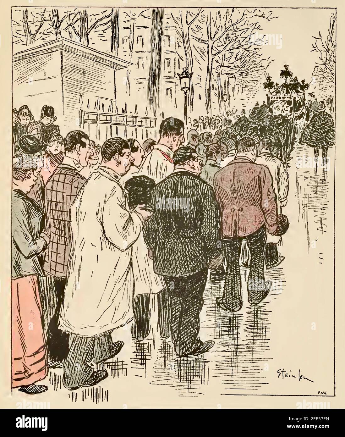 Historical funeral drawing hi-res stock photography and images - Alamy