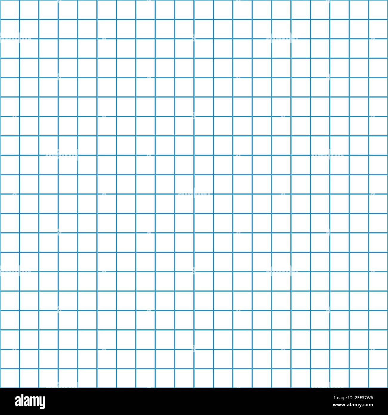 Grid paper. Abstract squared background with blue graph. Geometric ...