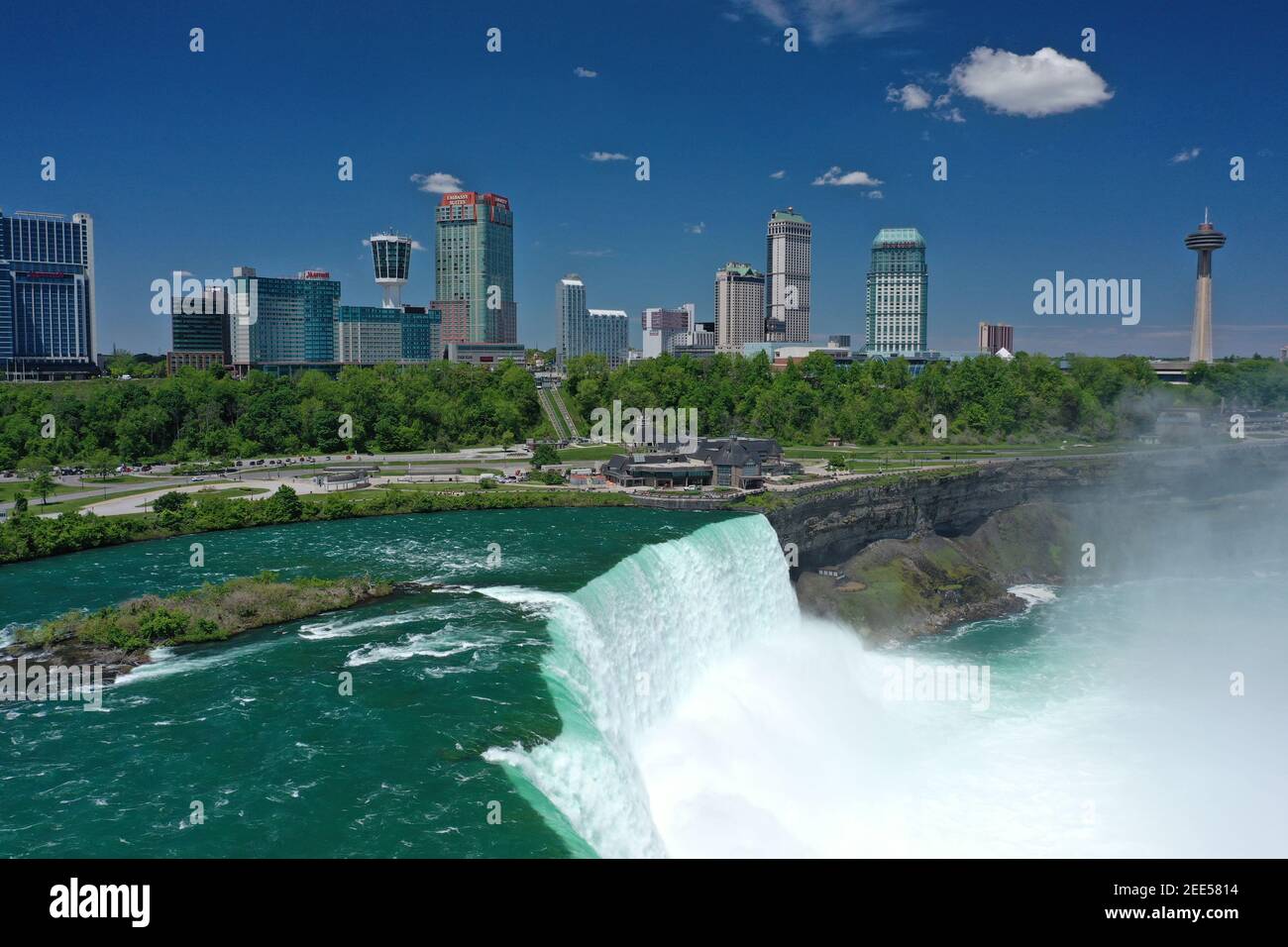 Niagara Falls skyline Stock Photo - Alamy