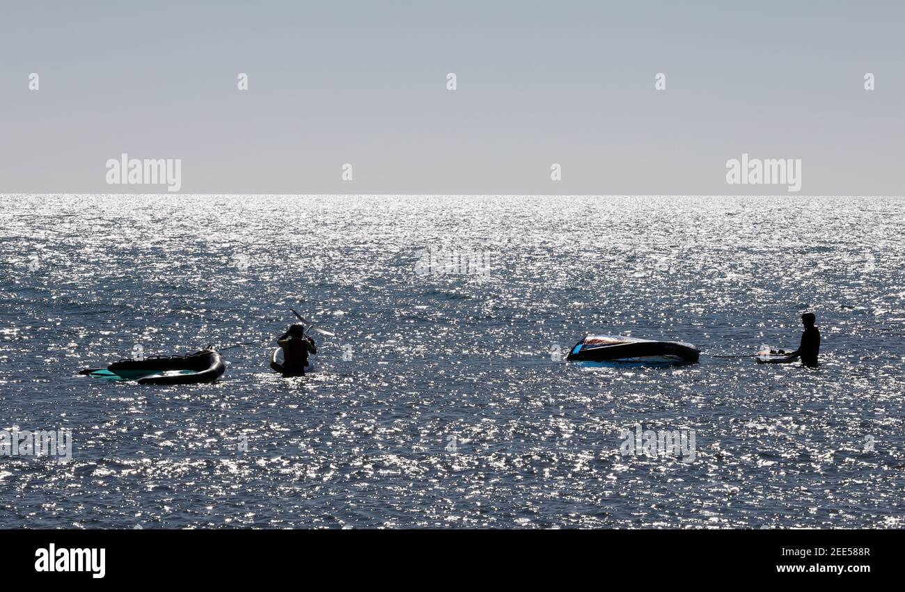 Boat hydrofoil sea sun hi-res stock photography and images - Alamy