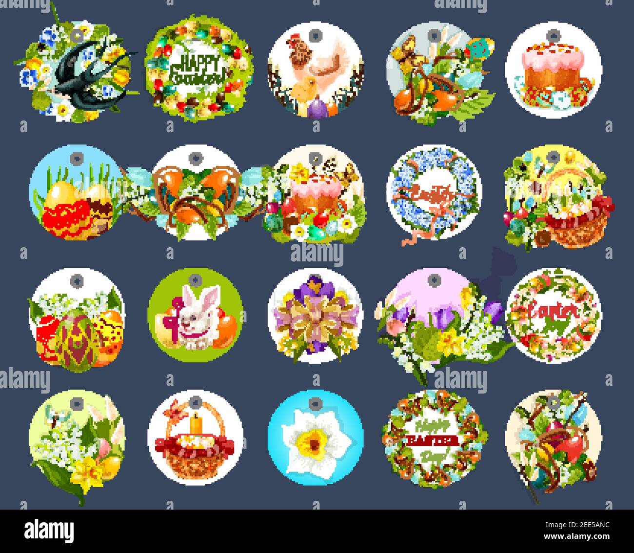 Coloured egg Stock Vector Images - Alamy