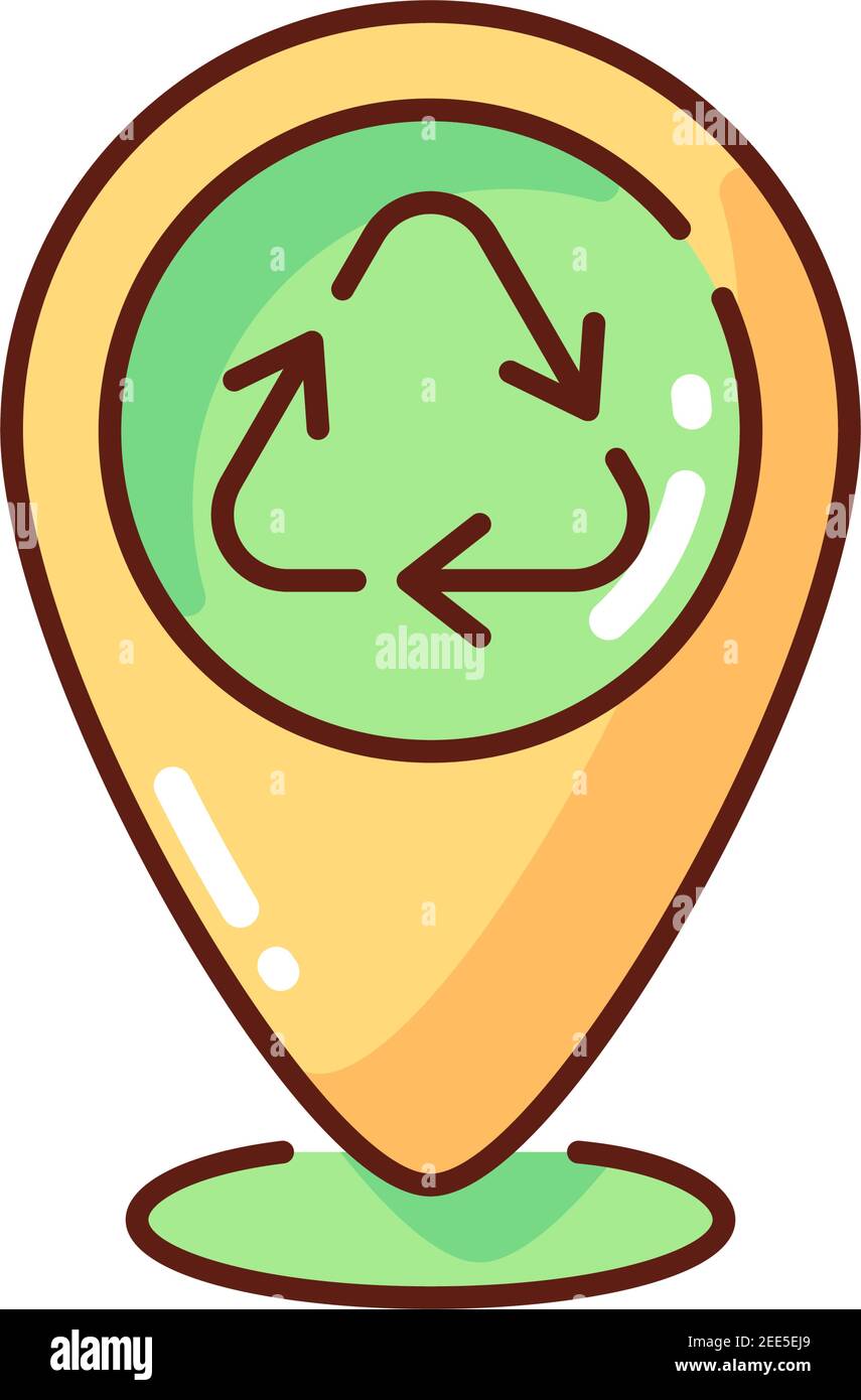 Dropping off locations RGB color icon Stock Vector Image & Art - Alamy