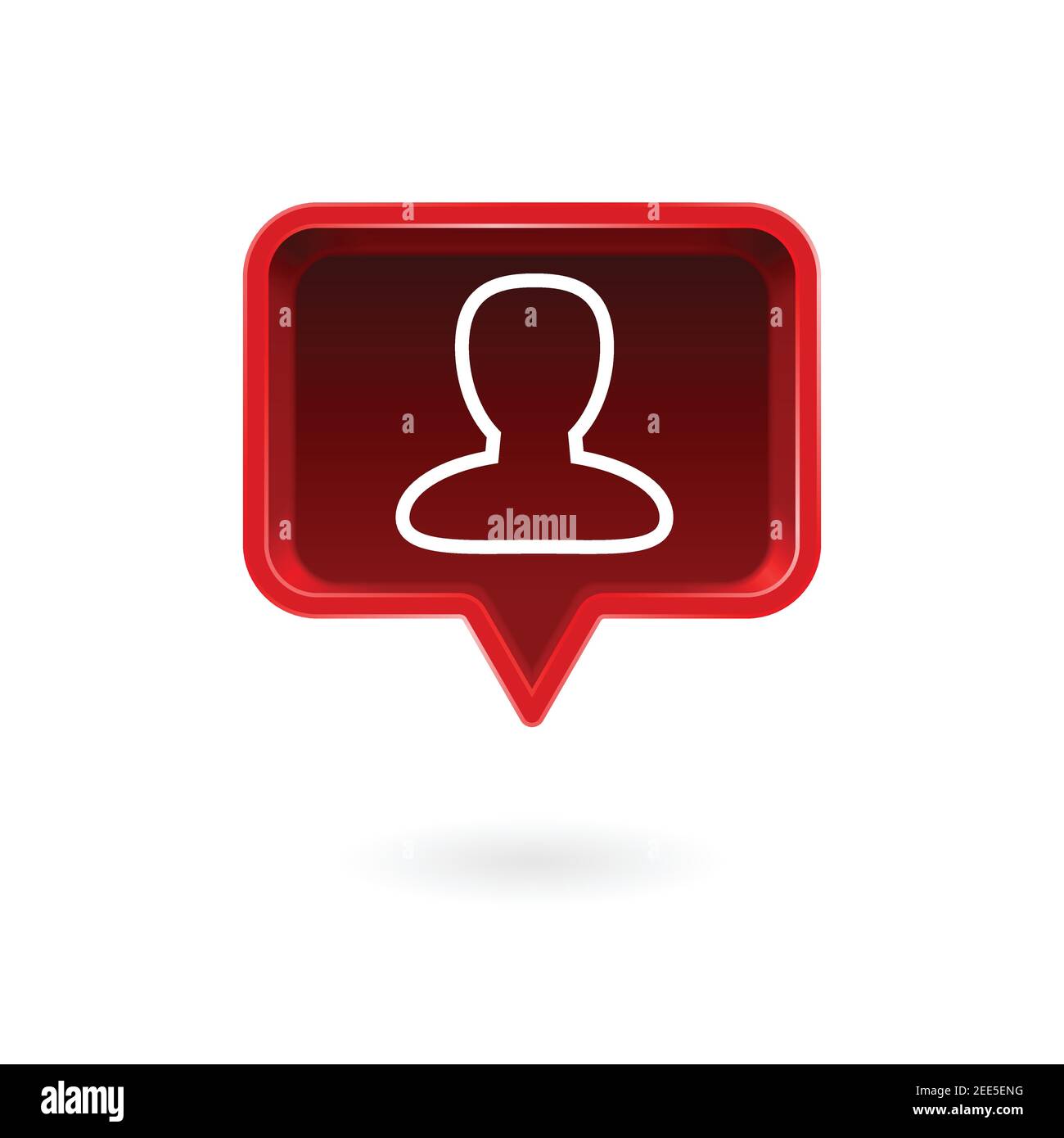 Internet user symbol cloud Cut Out Stock Images & Pictures - Alamy