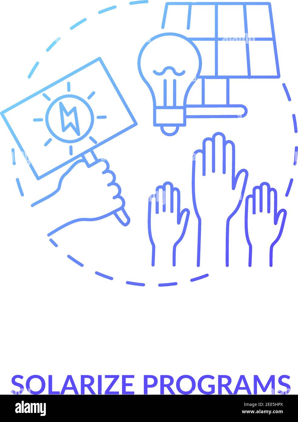 Solar program Stock Vector Images - Alamy