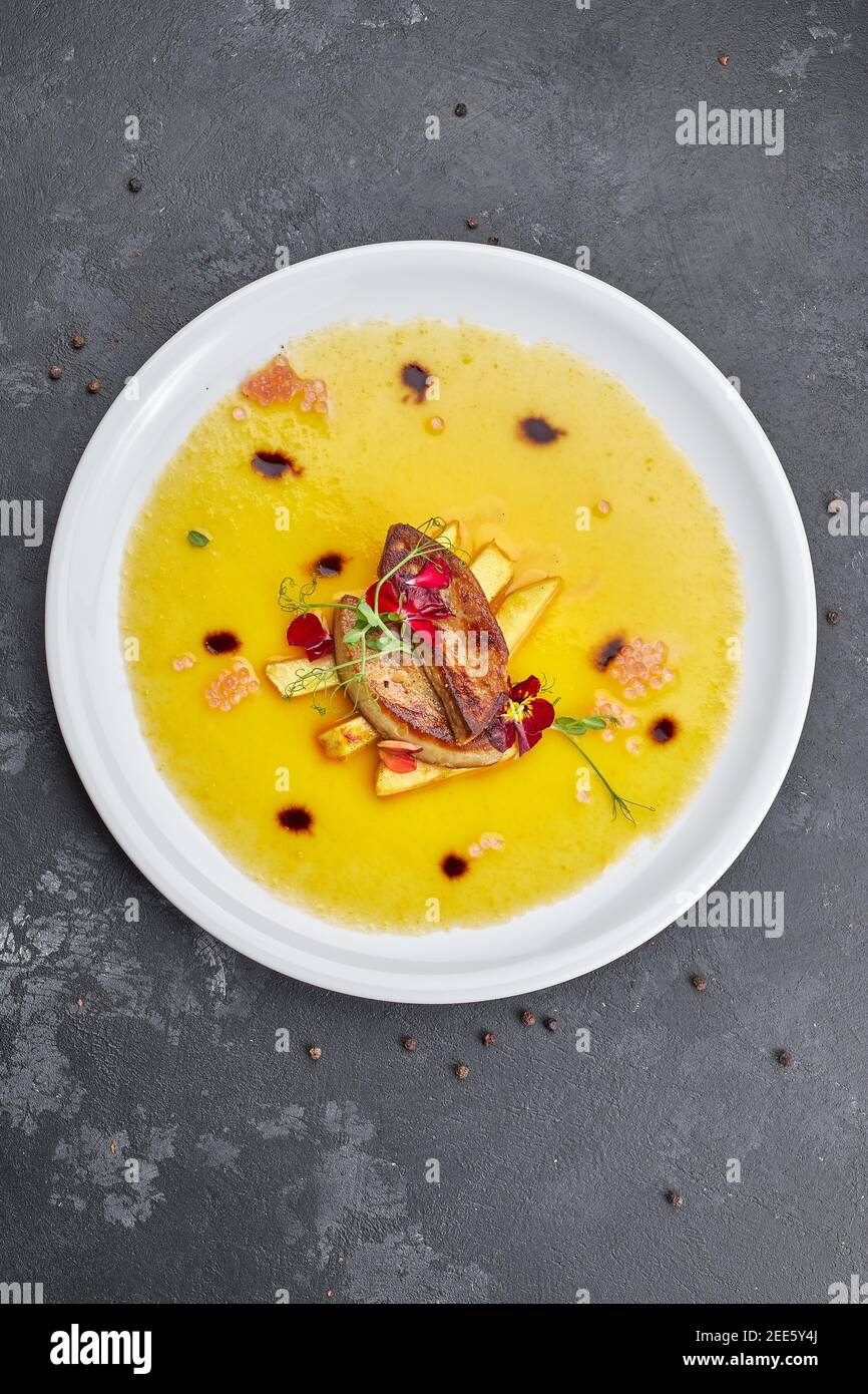 France lunch foie gras hi-res stock photography and images - Alamy