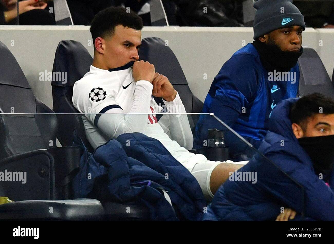 Tottenham hotspurs bench hi-res stock photography and images - Alamy