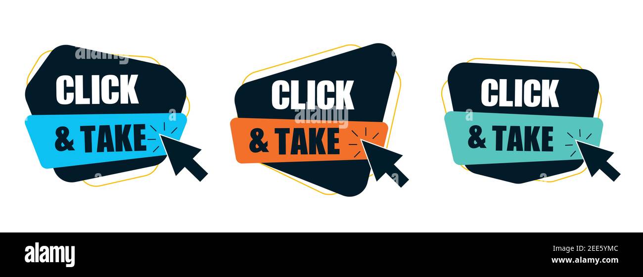 Click no Cut Out Stock Images & Pictures - Alamy