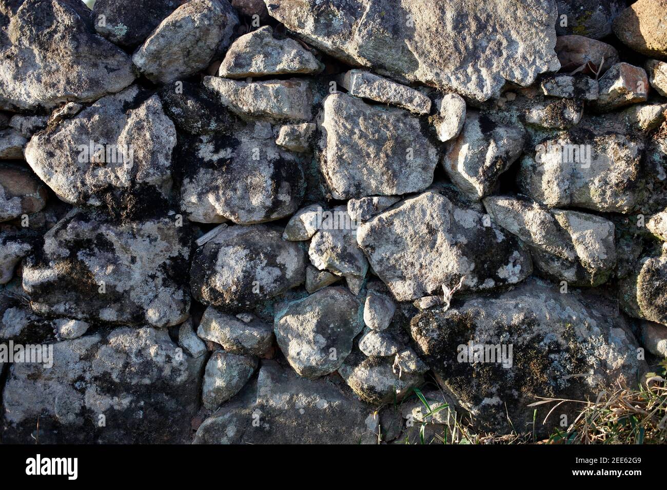 Ancient stone wall Stock Photo - Alamy