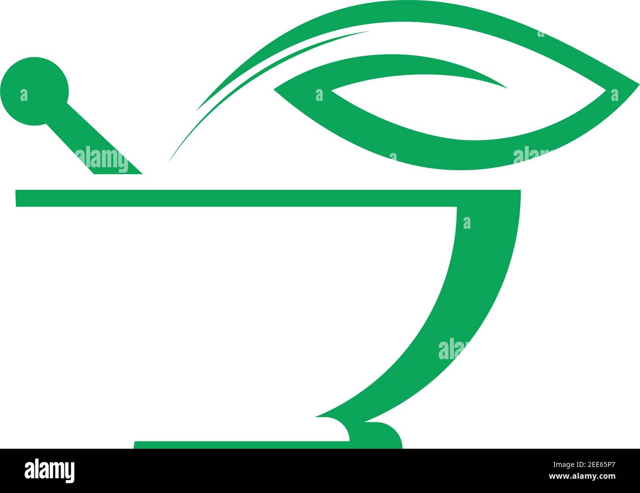 Herbal Supplement - Natural Medicine Logo Template Stock Vector Image ...