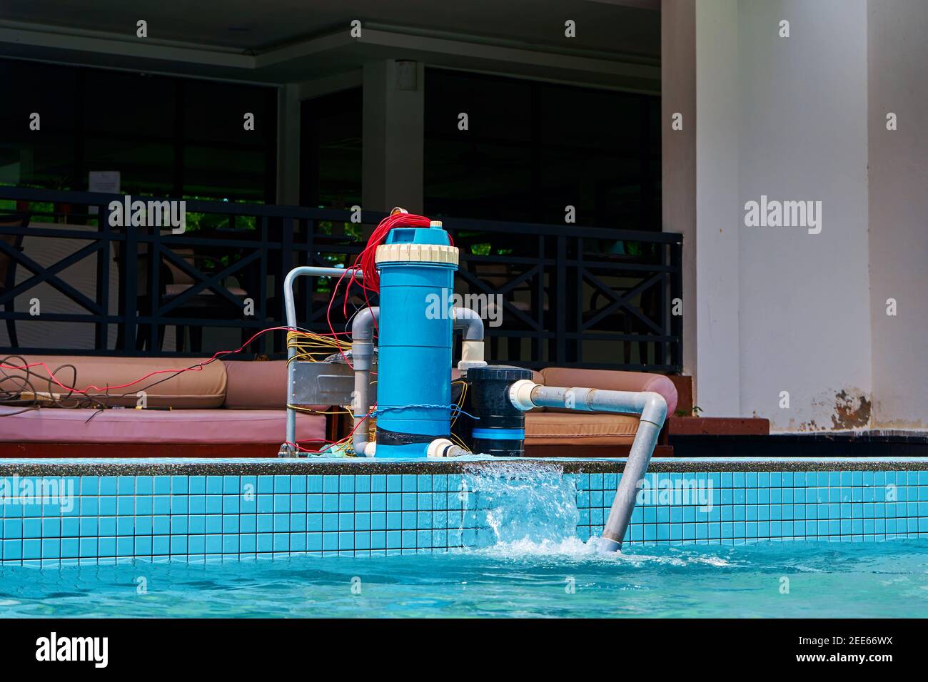 Automatic pool cleaning system hi-res stock photography and images - Alamy