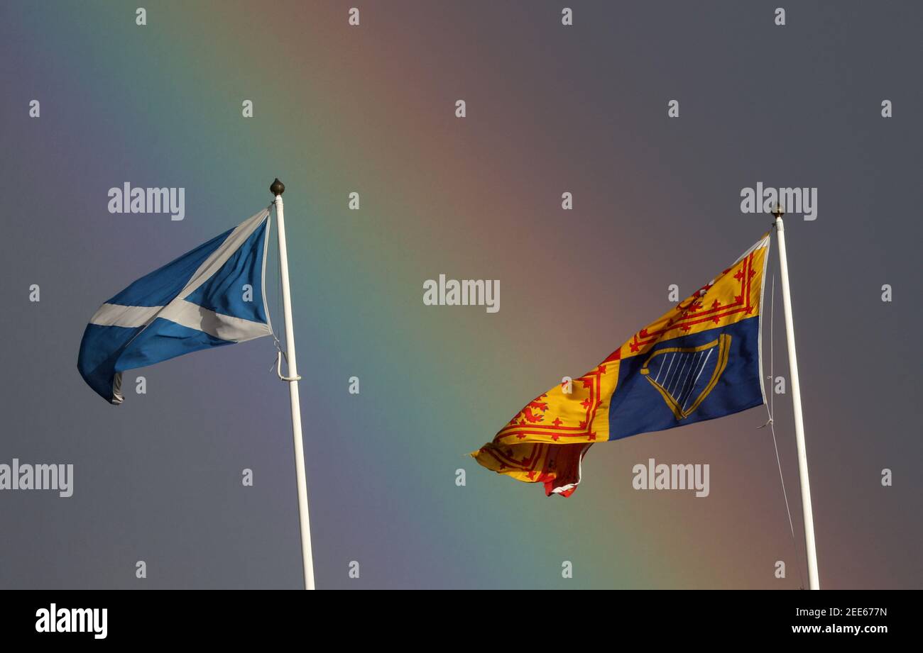 Sco flags hi-res stock photography and images - Alamy