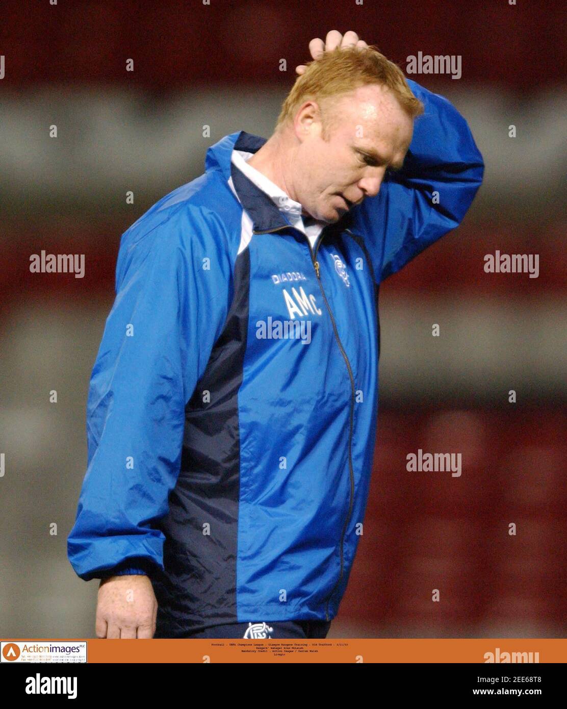 Glasgow rangers training hi-res stock photography and images - Alamy