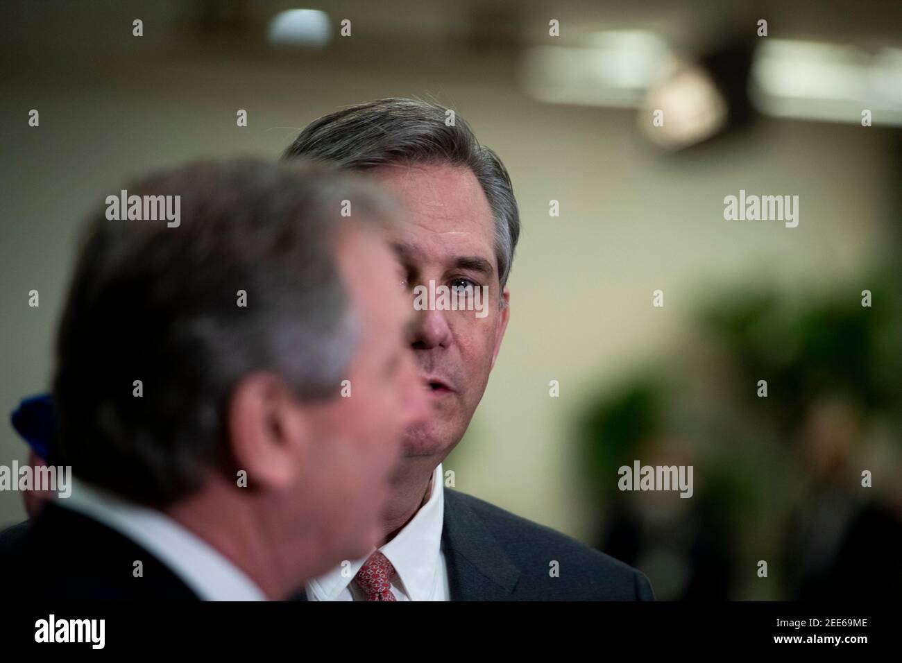 Washington, United States Of America. 13th Feb, 2021. Defense lawyers ...