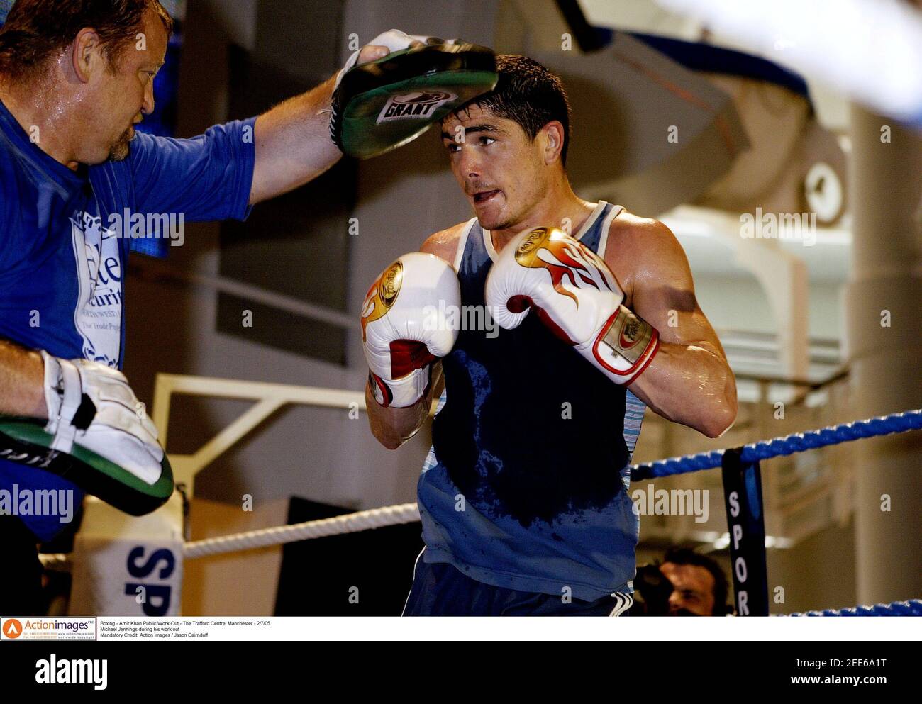 Michael jennings boxing hi-res stock photography and images - Alamy
