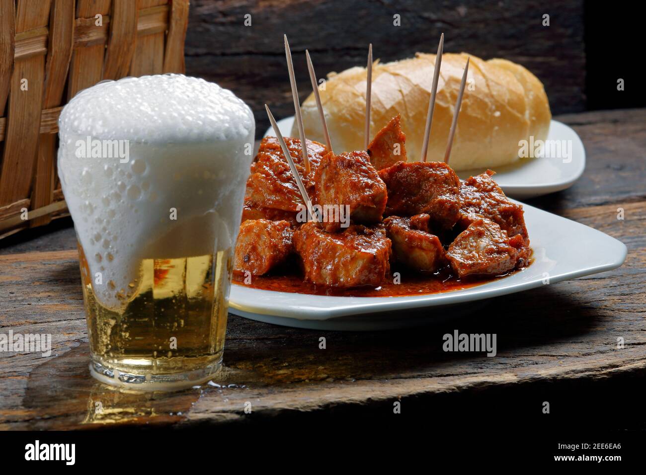 Delicious cooked meat Stock Photo - Alamy