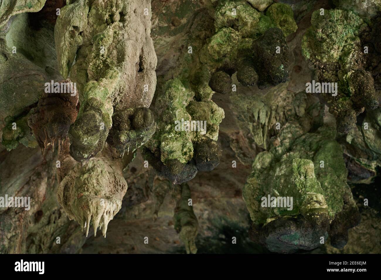 Old stone cave. Nature stone wall texture Stock Photo - Alamy
