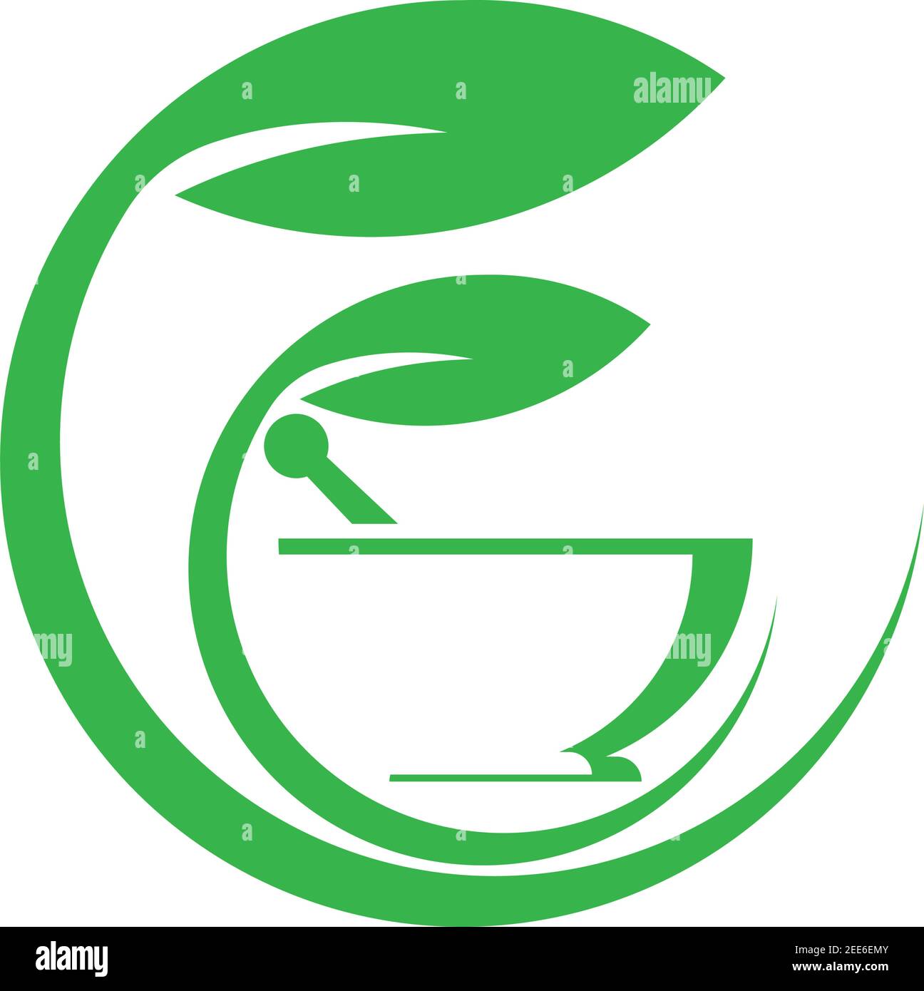 Herbal Supplement - Natural Medicine Logo Template Stock Vector Image ...