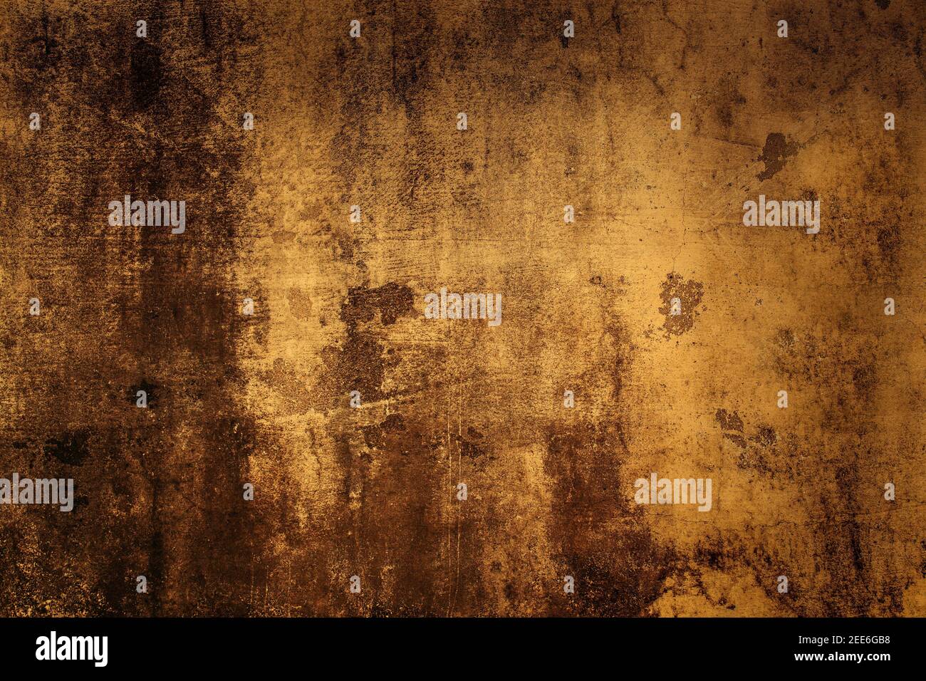 abstract grunge gold painted wall background Stock Photo - Alamy