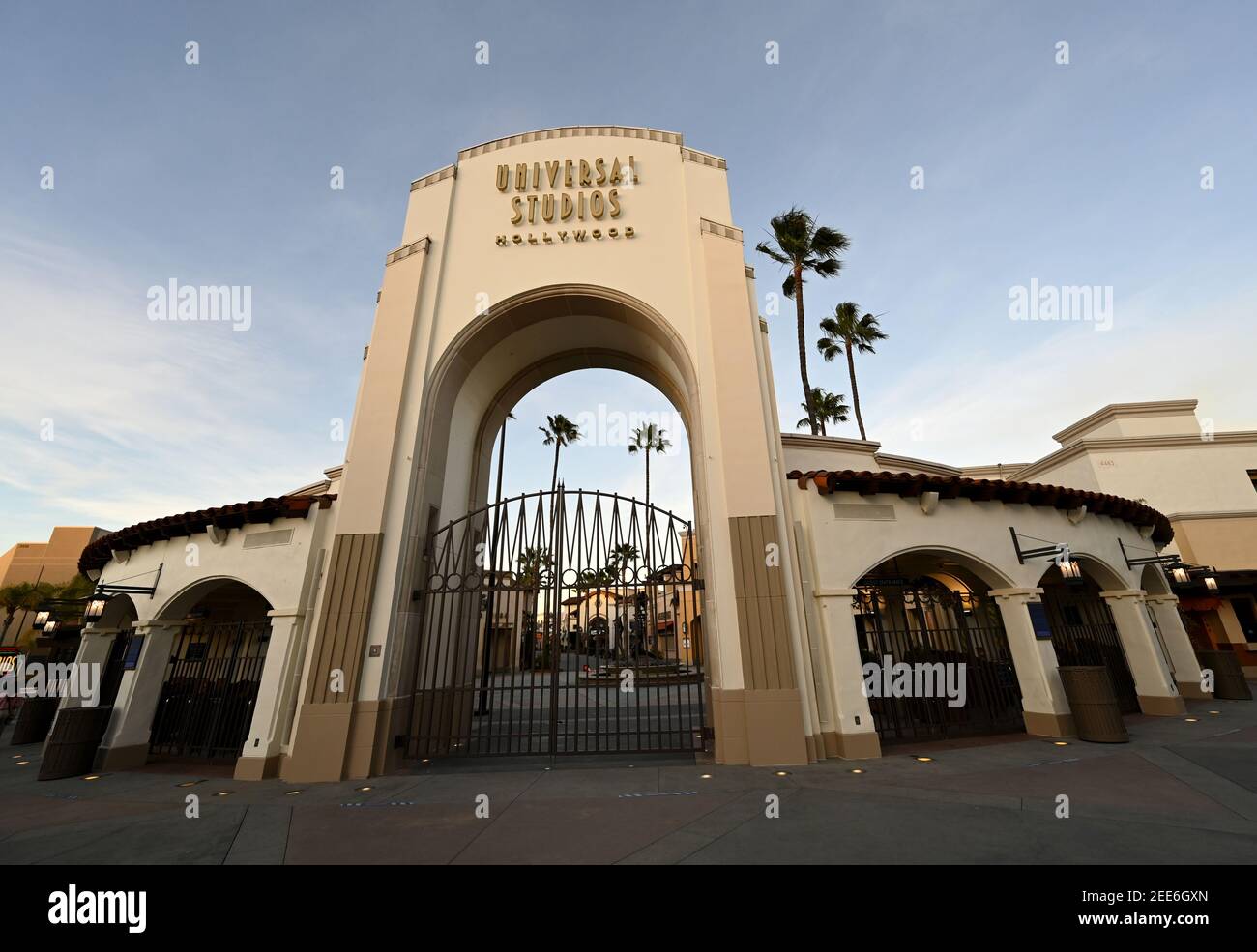Entrance At Universal Studios Hollywood Theme Park Archive