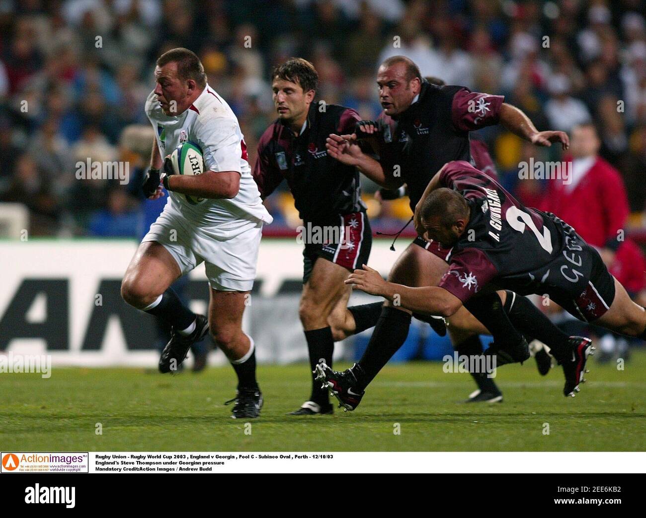 Steve thompson rugby world cup 2003 hi-res stock photography and images ...