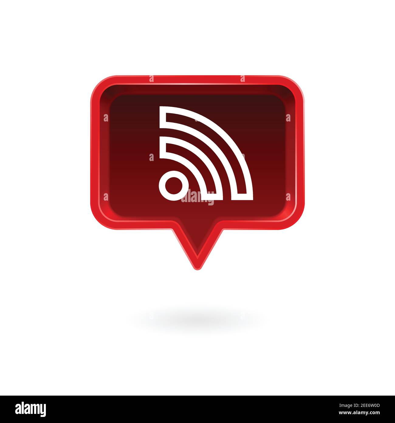 Social media wave background Cut Out Stock Images & Pictures - Alamy