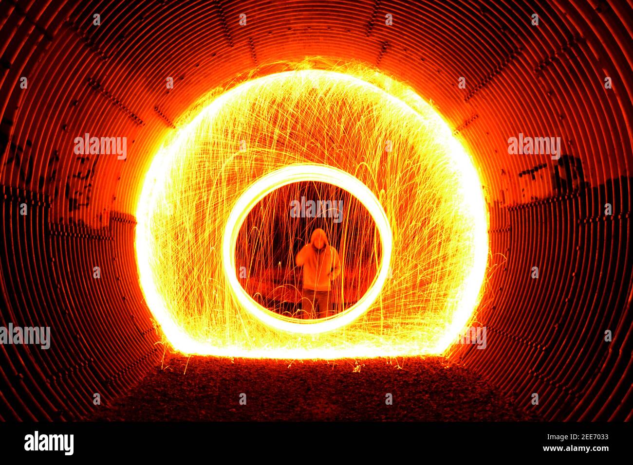 Fire in Archways Stock Photo - Alamy