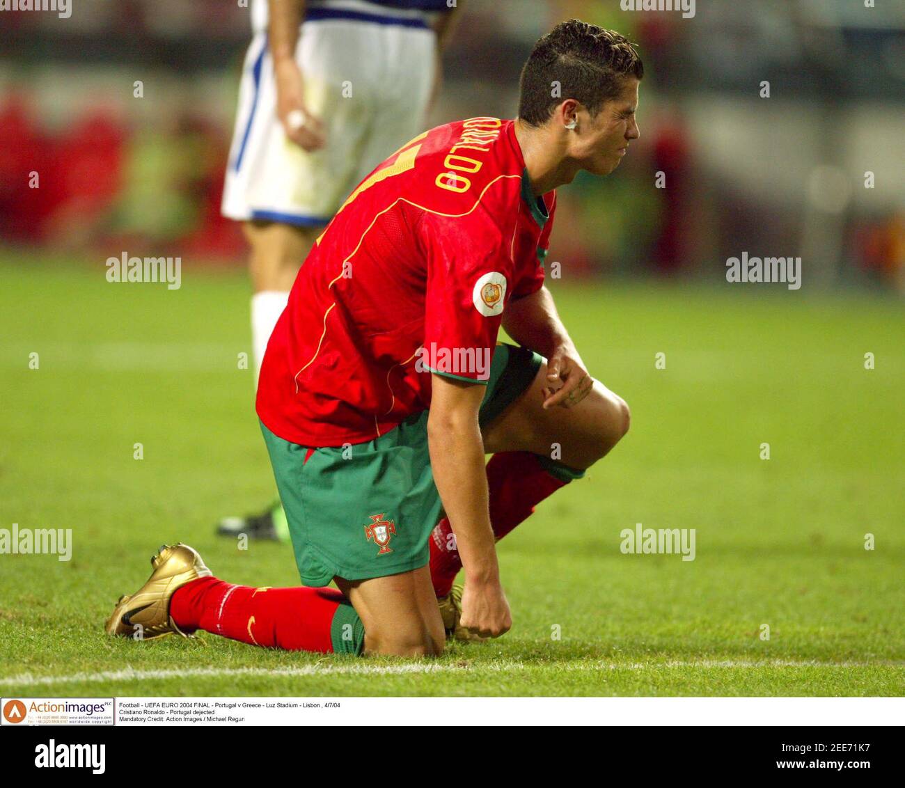 Cristiano ronaldo portugal 2004 greece hi-res stock photography and ...