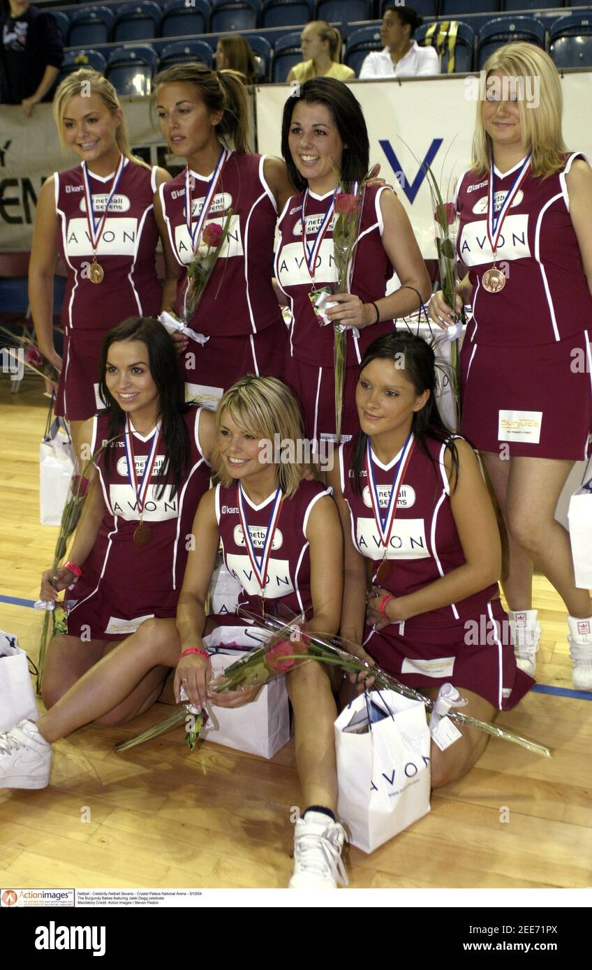 Sport netball celebrity action hi-res stock photography and images - Alamy