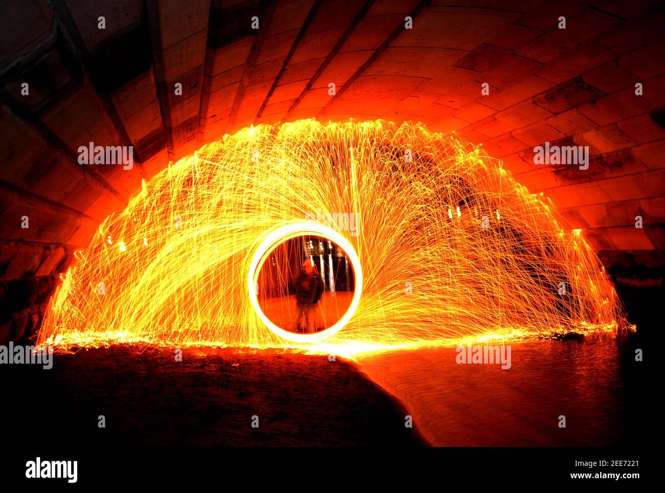 Fire in Archways Stock Photo - Alamy