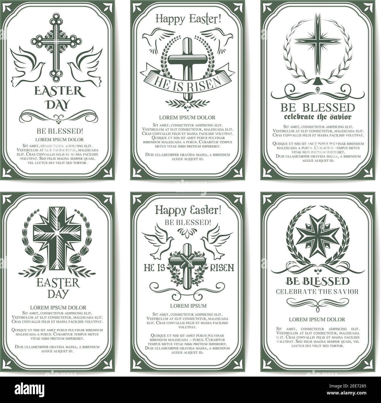 Cross birds Stock Vector Images - Alamy