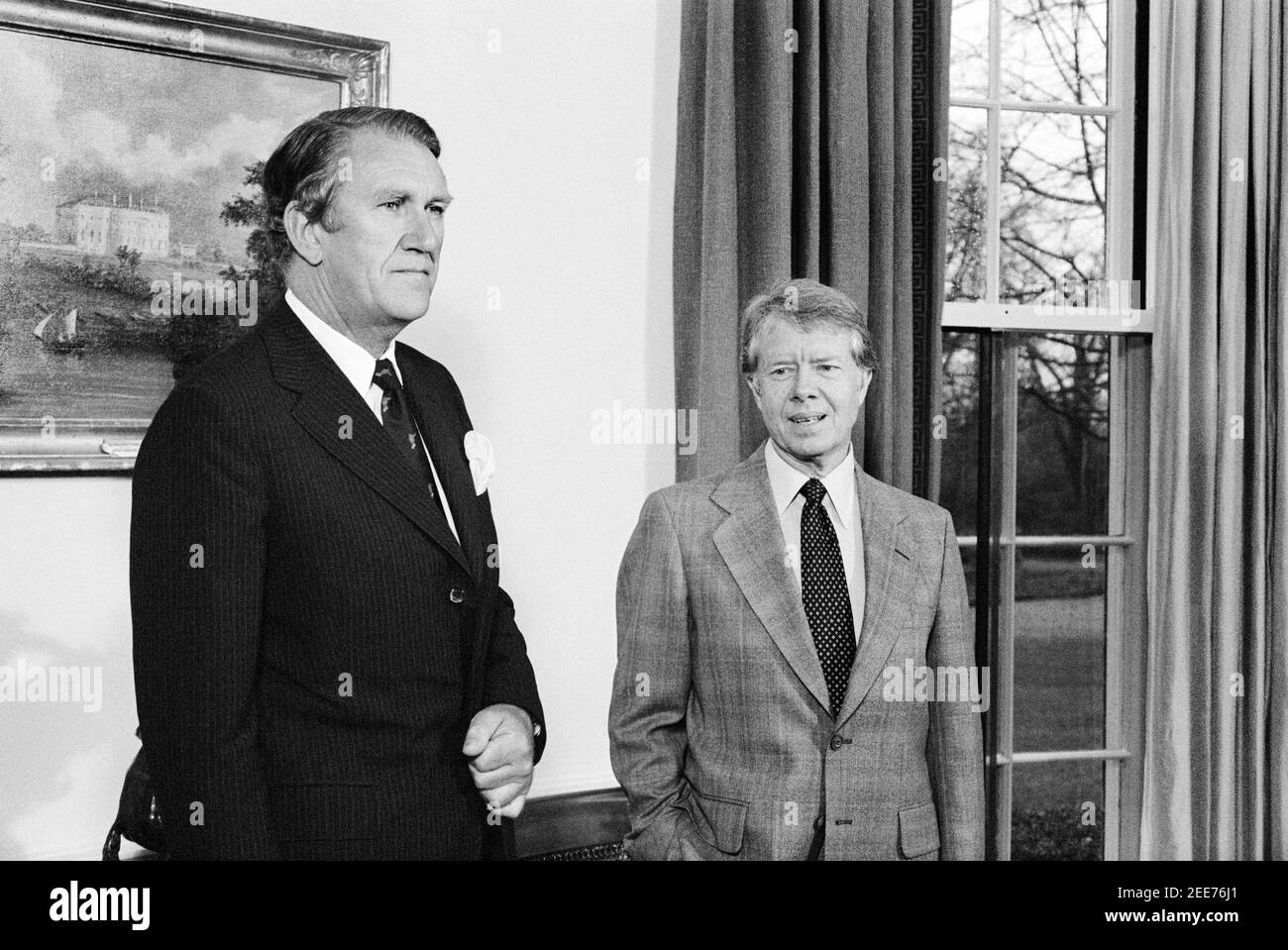 Portrait of jimmy carter hi-res stock photography and images - Alamy