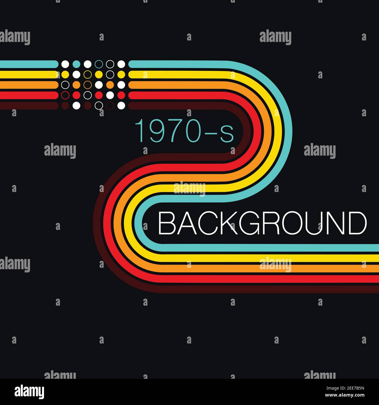 Retro dots background Stock Vector Image & Art - Alamy