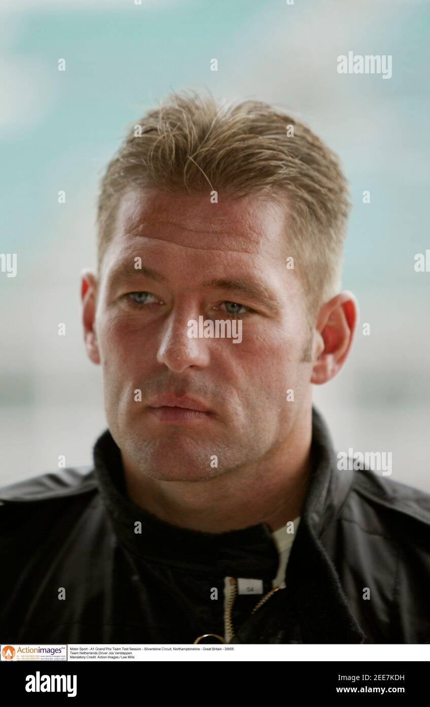 Jos verstappen silverstone hi-res stock photography and images - Alamy