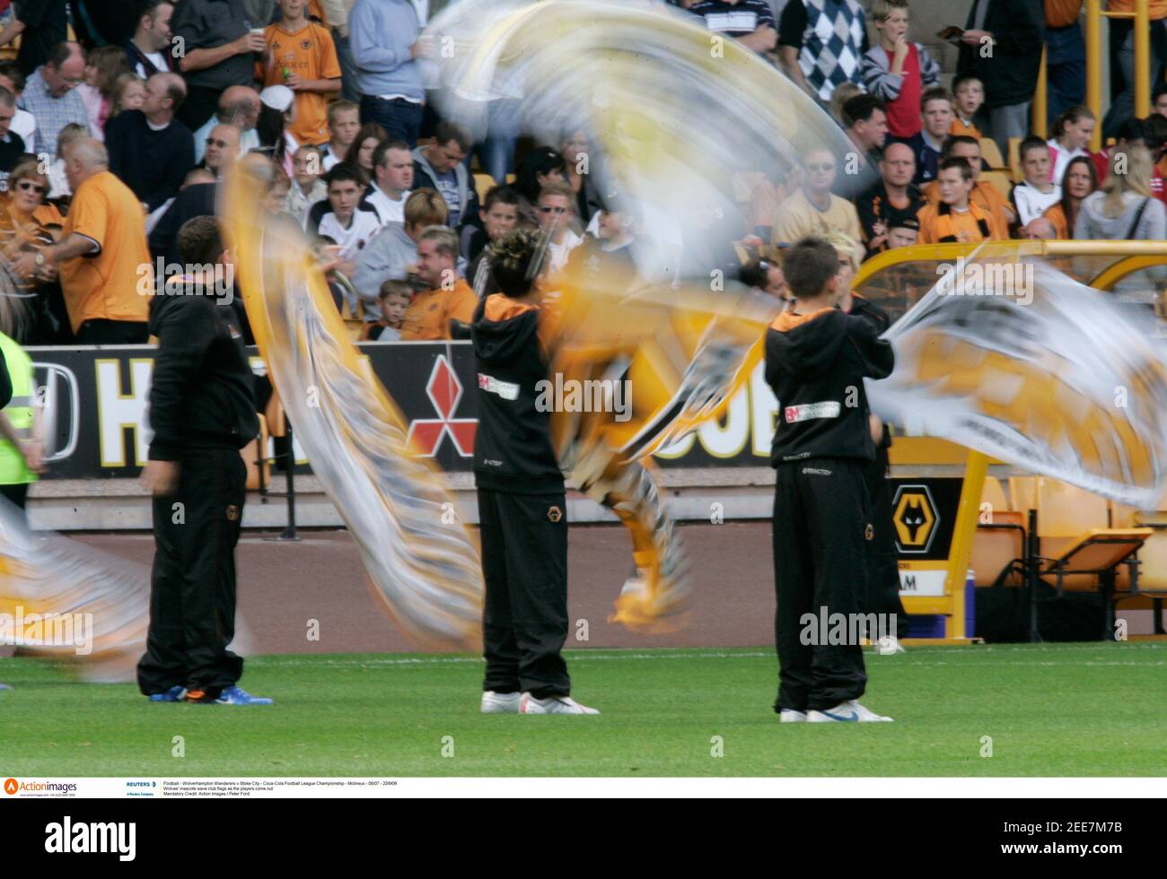 Wolverhampton wolves mascots hi-res stock photography and images - Alamy