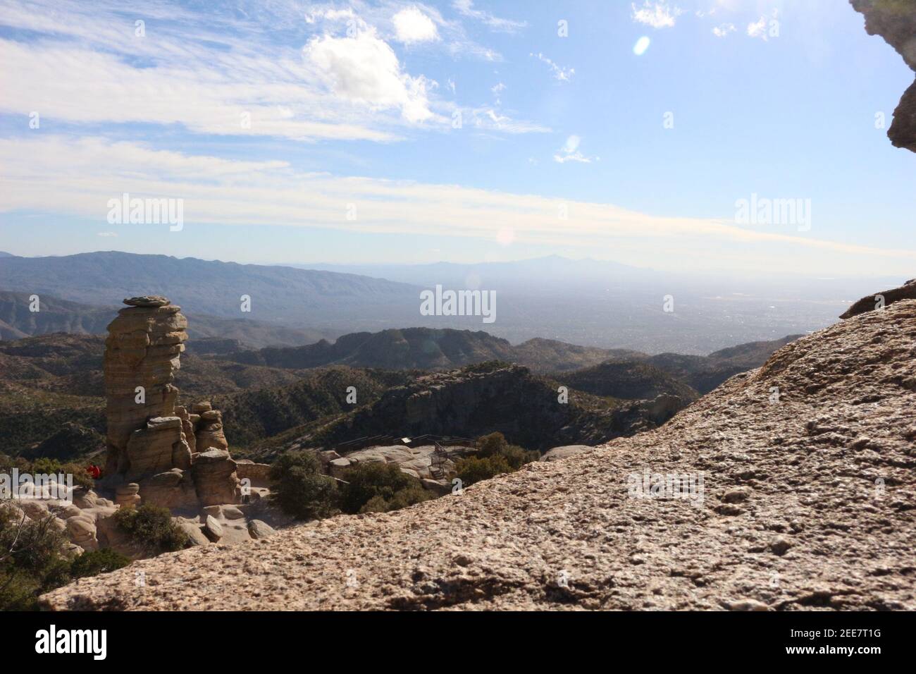 Mount Lemon Rock formations Stock Photo - Alamy