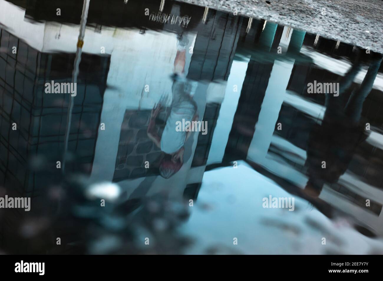 Puddle picture hi-res stock photography and images - Alamy