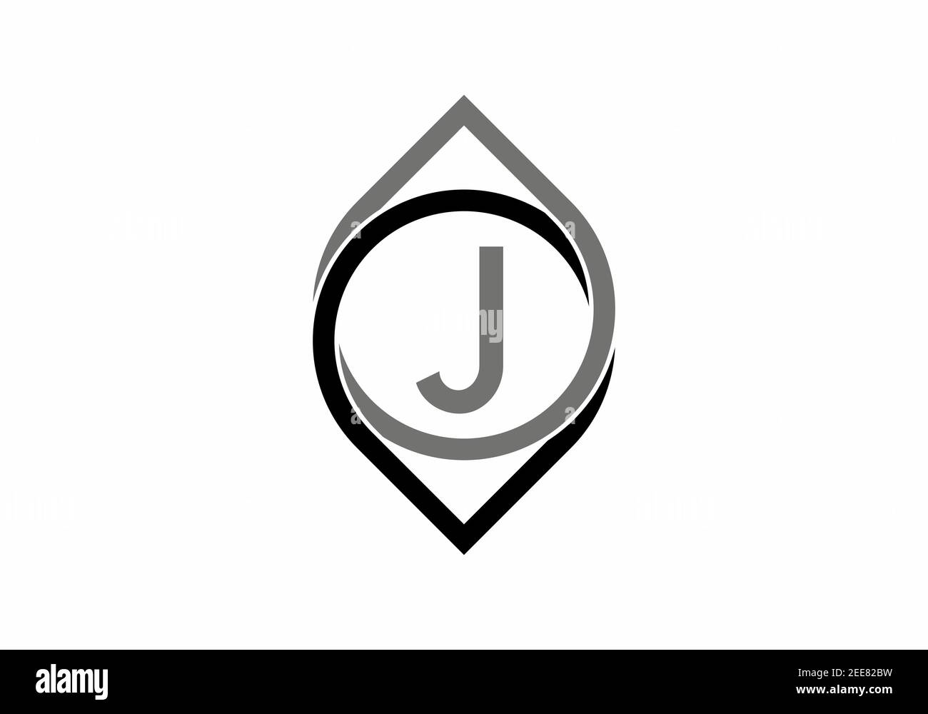J initial Cut Out Stock Images & Pictures - Alamy
