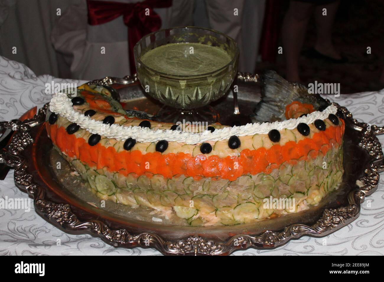 Fancy Fish platter Stock Photo - Alamy