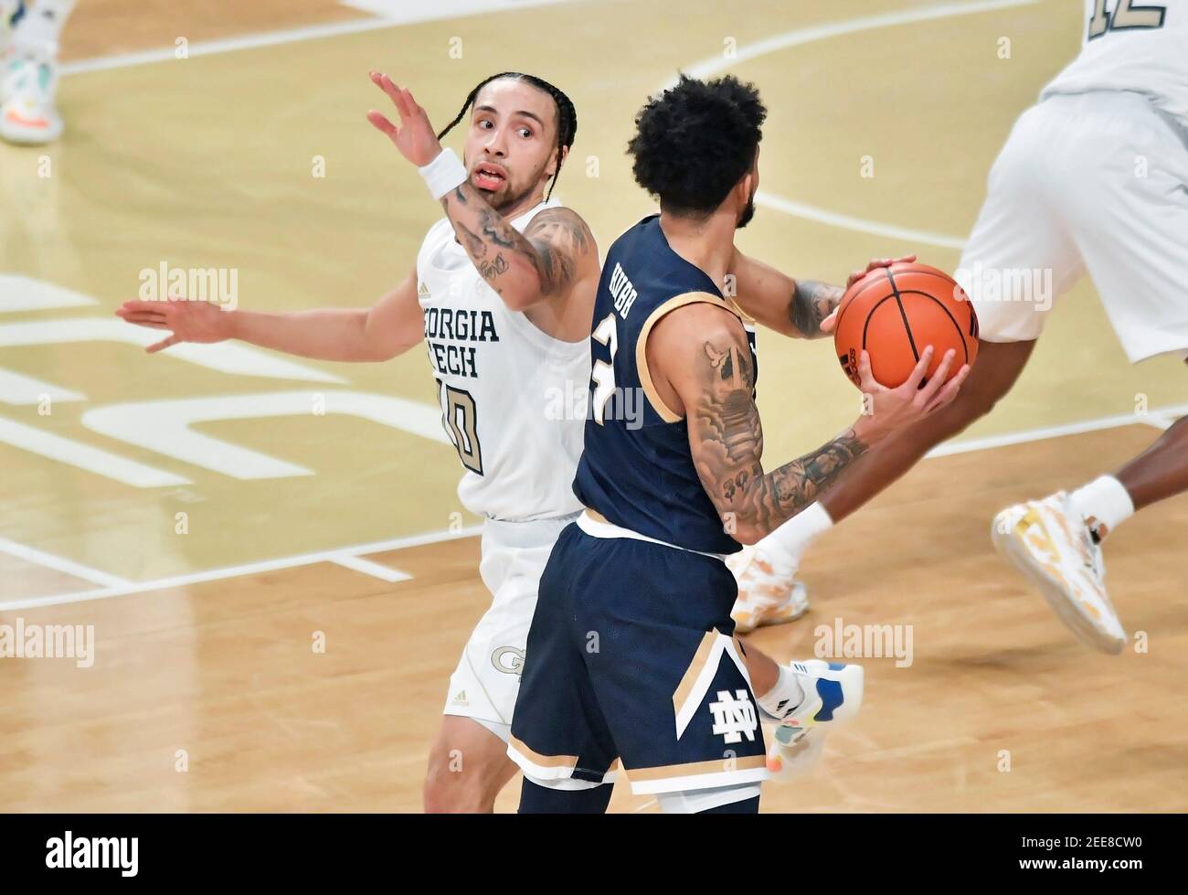 Atlanta, GA, USA. 06th Feb, 2021. Georgia Tech guard Jose Alvarado ...