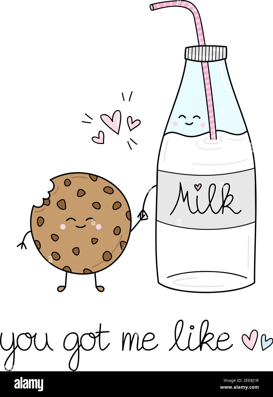 We Go Together Like Milk And Cookies