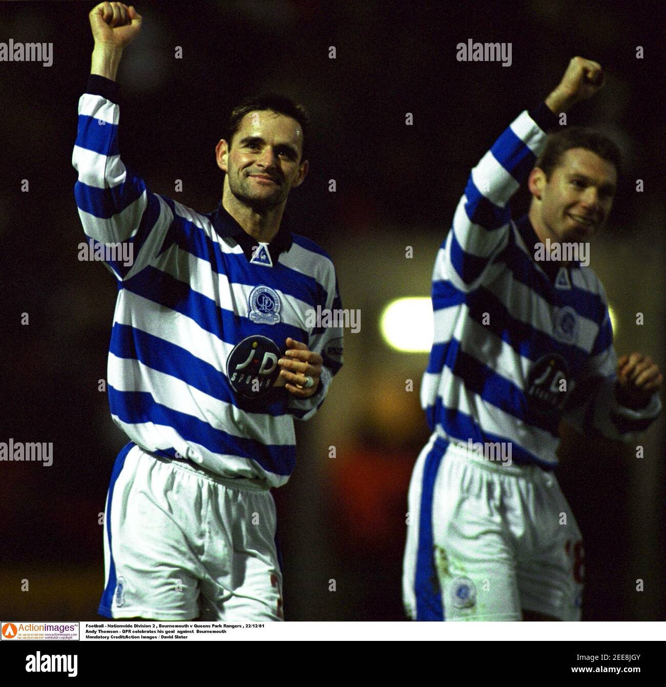 Celebrates against qpr hi-res stock photography and images - Alamy