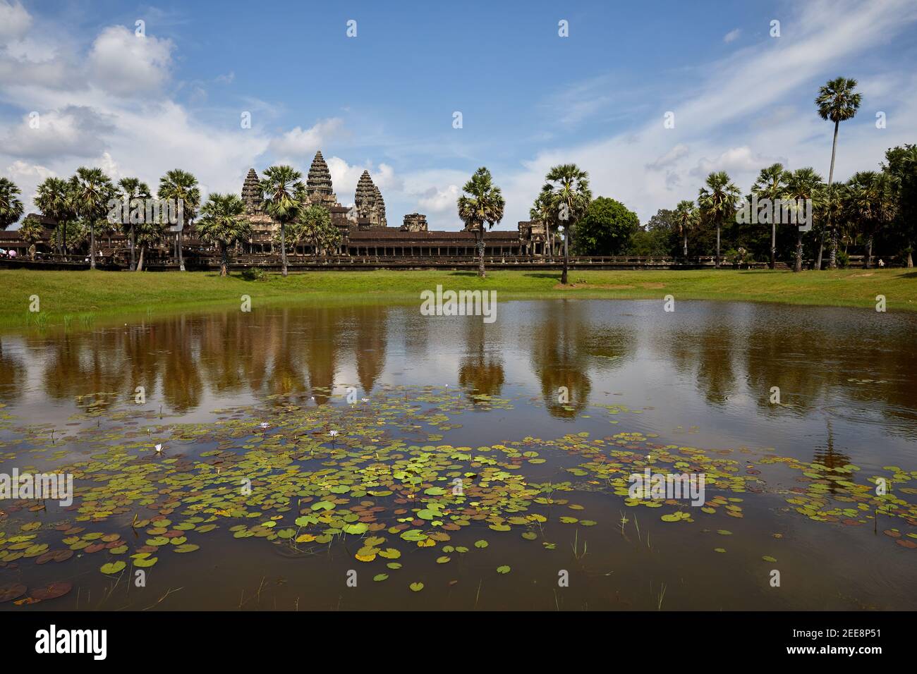 Angkor Wat. The largest religious monument in in the world. Built as a ...
