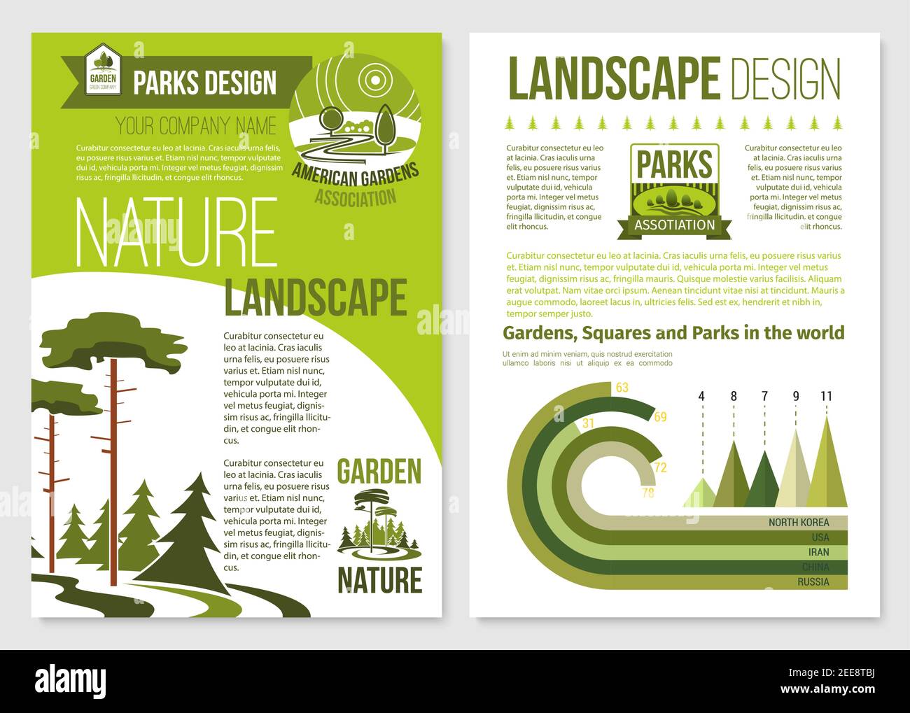 Gardens urban garden Stock Vector Images - Alamy