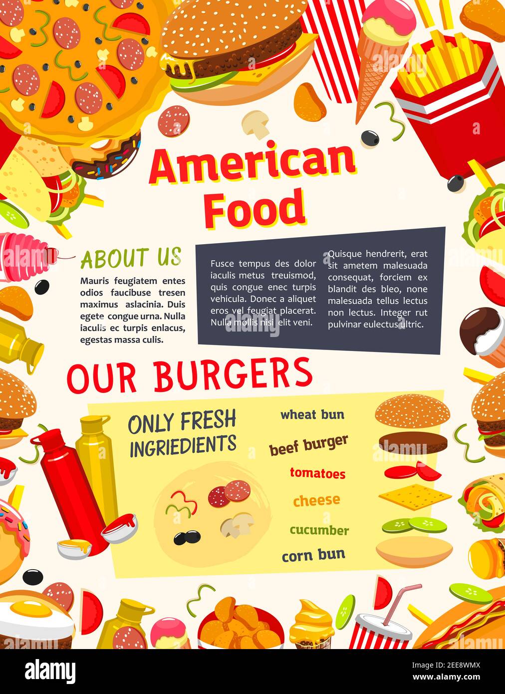 Drink drinks snacks snack junk food ice cream hi-res stock photography ...